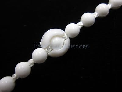 2 Roller blind chain stop lock ball - STOPS BLIND GOING UP OR DOWN TOO FAR